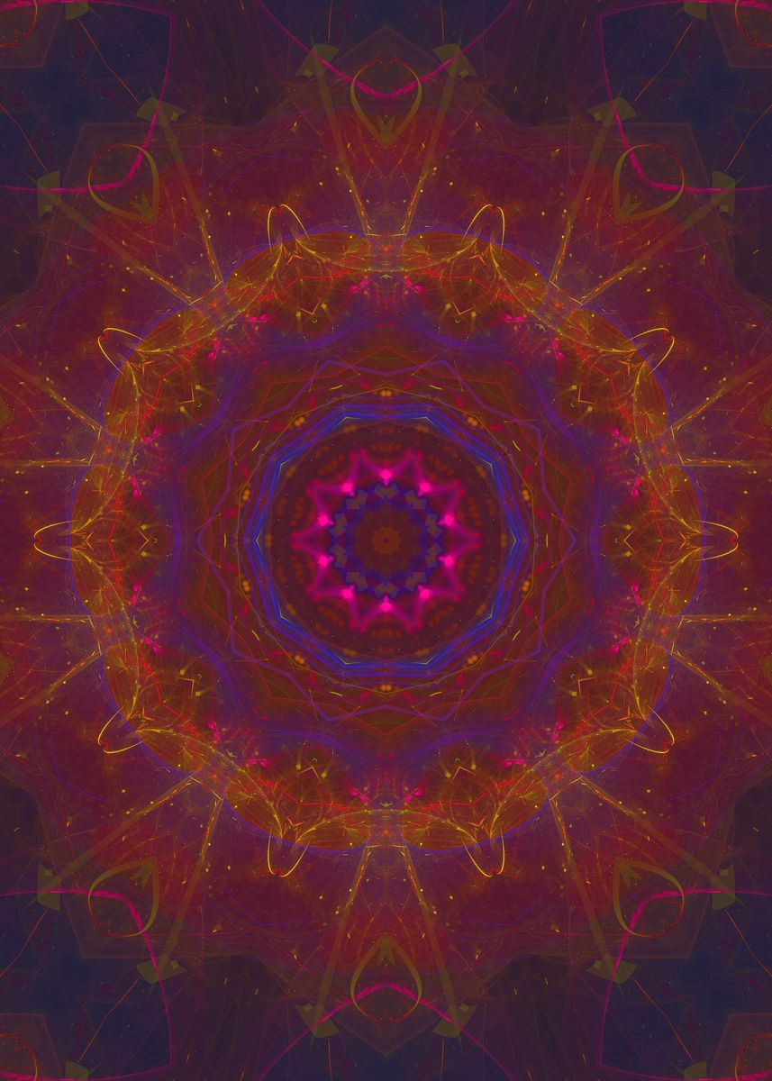 'Curly Swirls' Poster, picture, metal print, paint by AnAmericanLassie ...