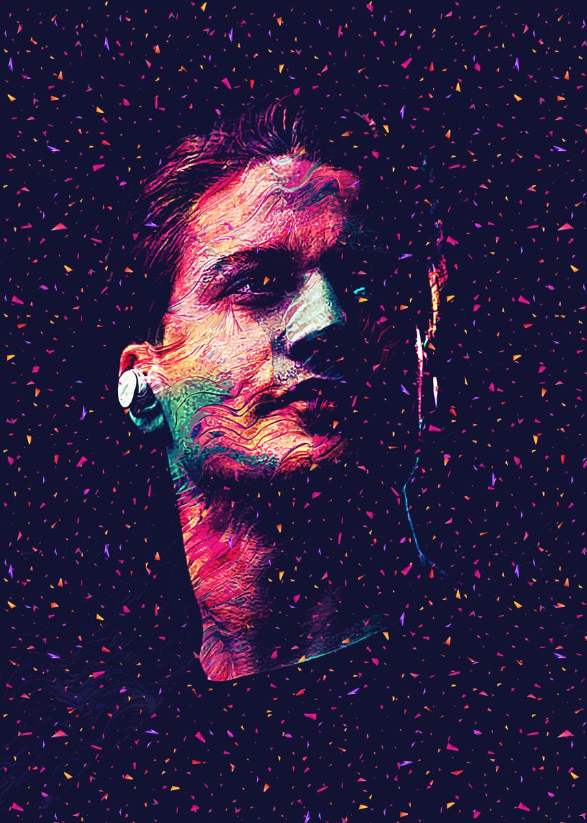 'kygo abstract vector art' Poster, picture, metal print, paint by ...