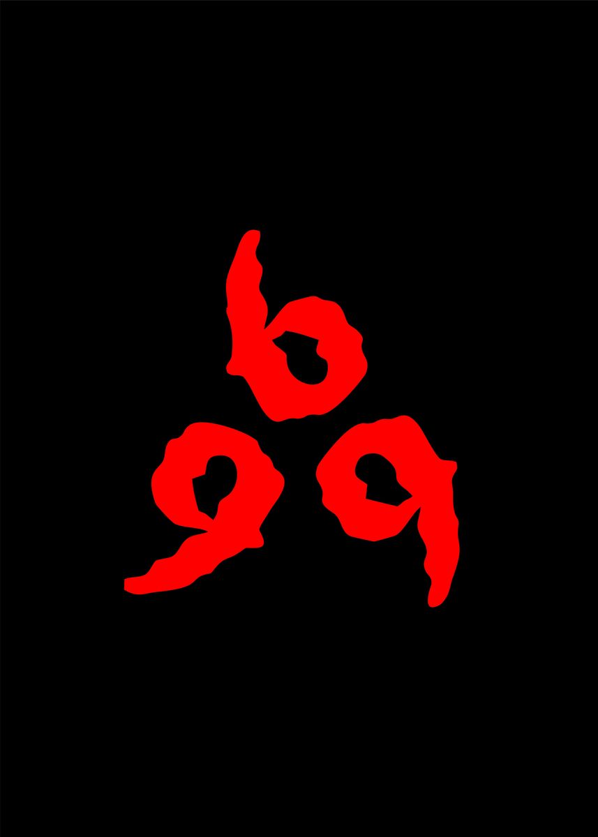 '666 Symbol' Poster, picture, metal print, paint by Top Collection ...