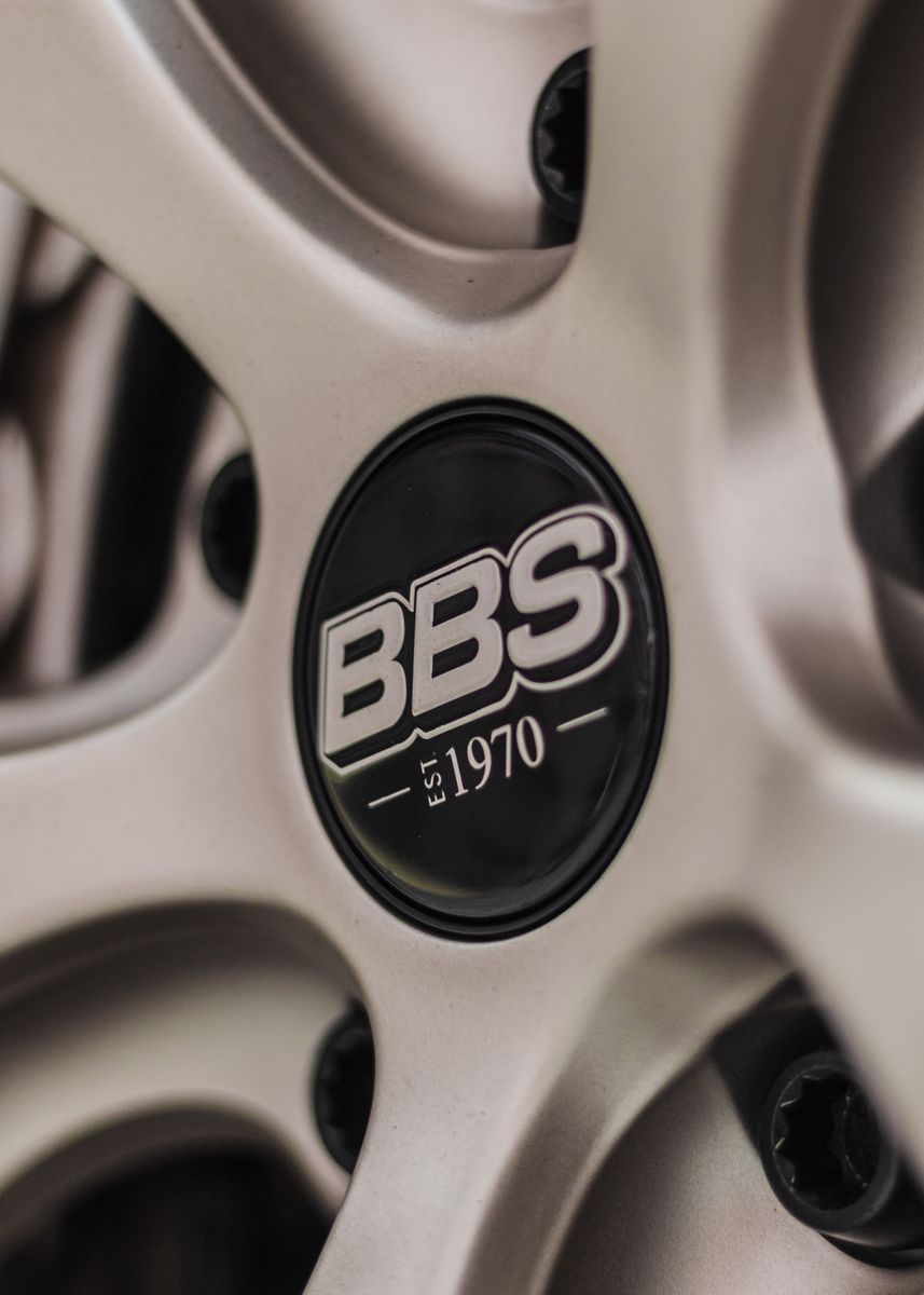 'BBS CI-R Wheel Detail SHot' Poster, picture, metal print, paint by ...