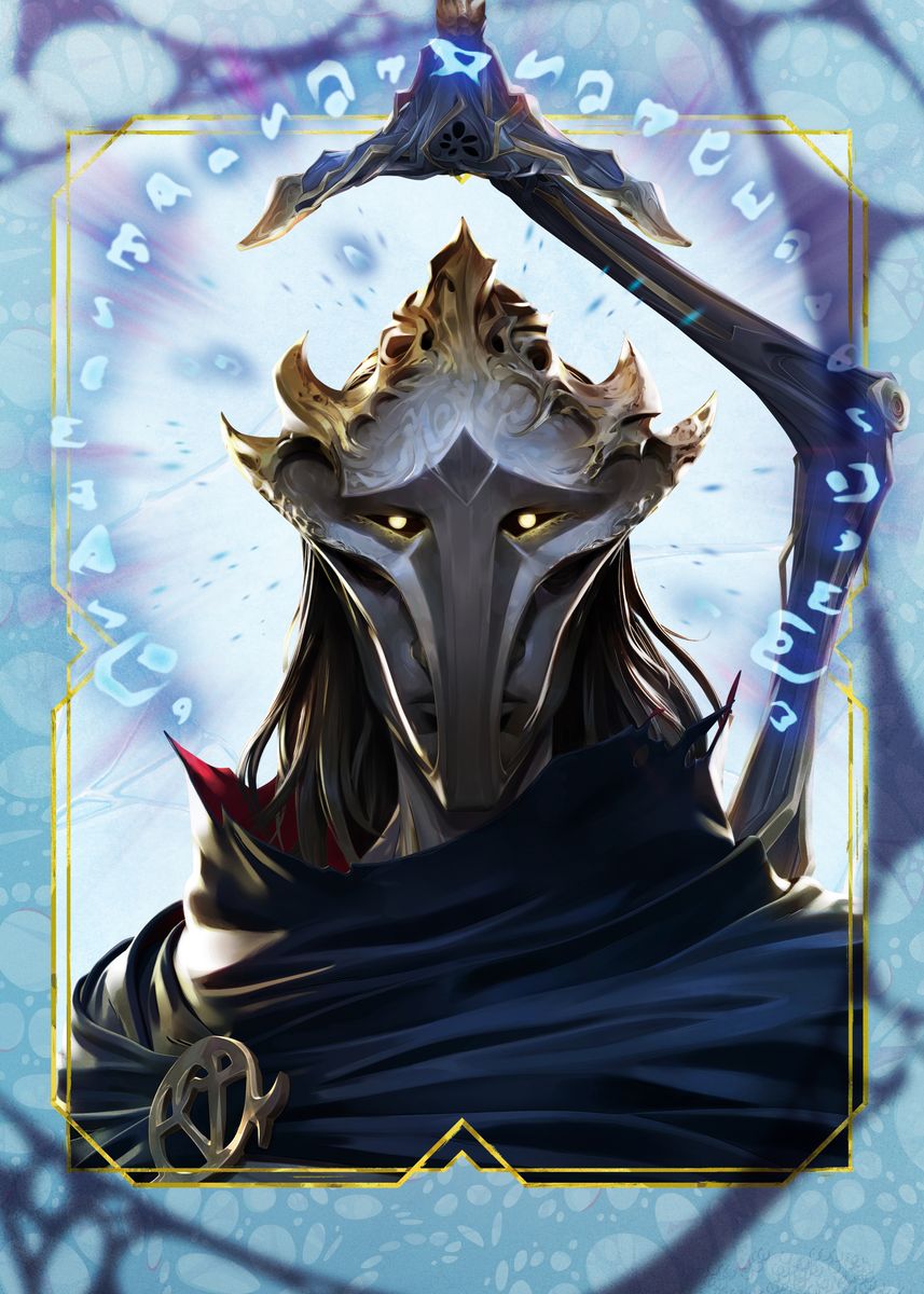 'The Herald' Poster, picture, metal print, paint by Arcane | Displate