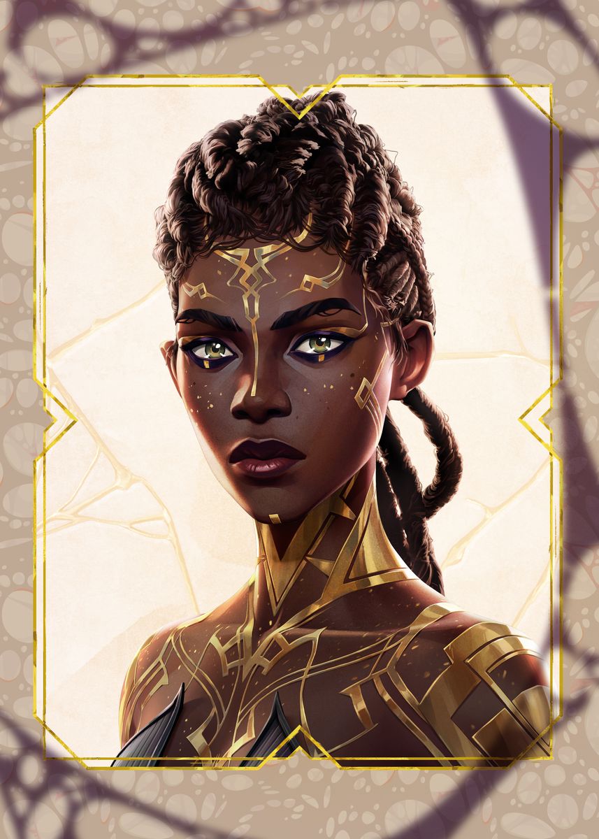 'Sorceress Medarda' Poster, picture, metal print, paint by Arcane ...