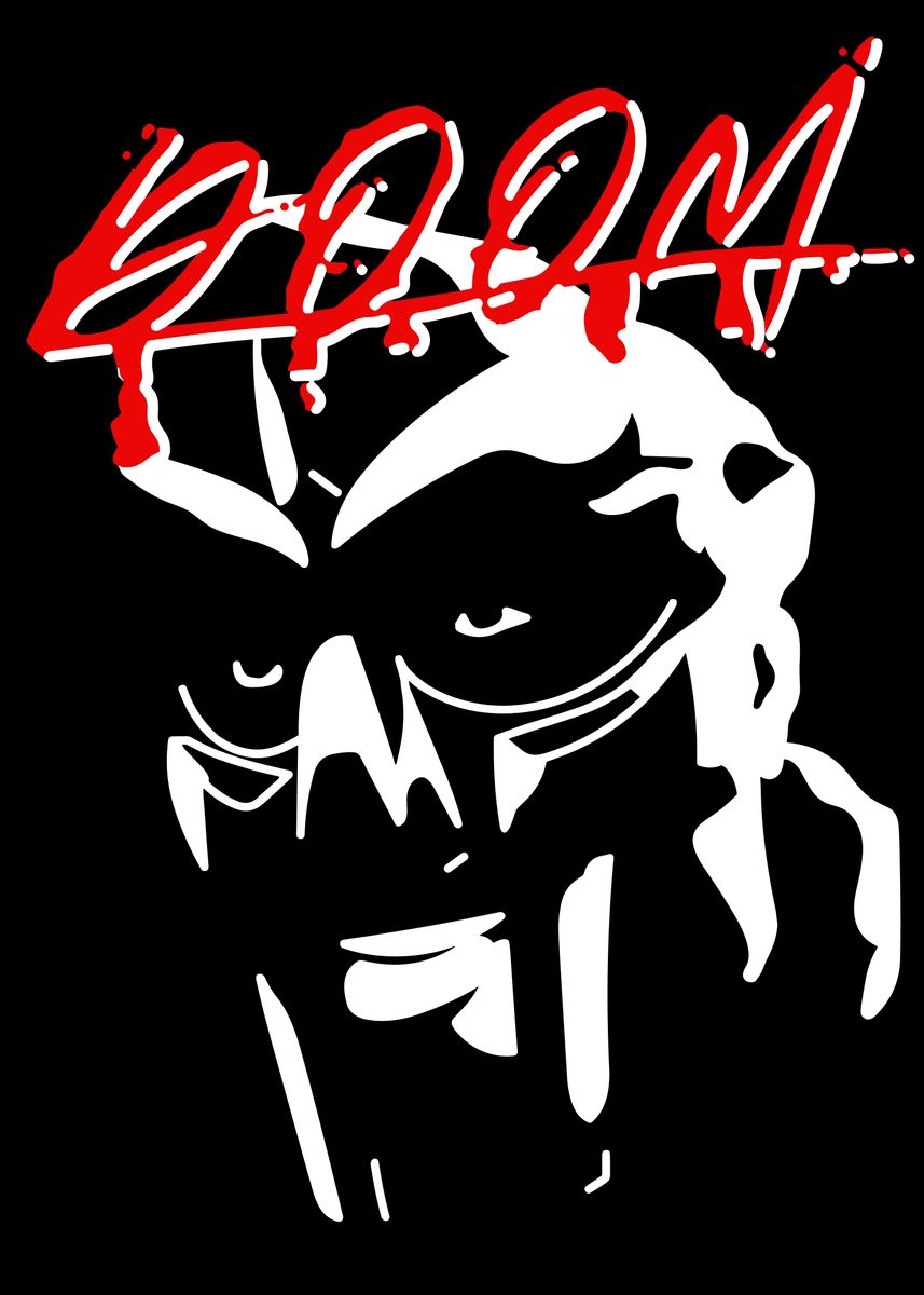 'Mf Doom Rapper ' Poster, picture, metal print, paint by VisionPrint ...