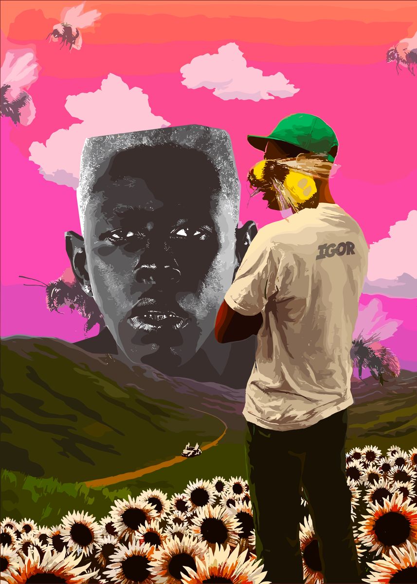 'Tyler, the Creator - Igor Album Art' Poster, picture, metal print ...