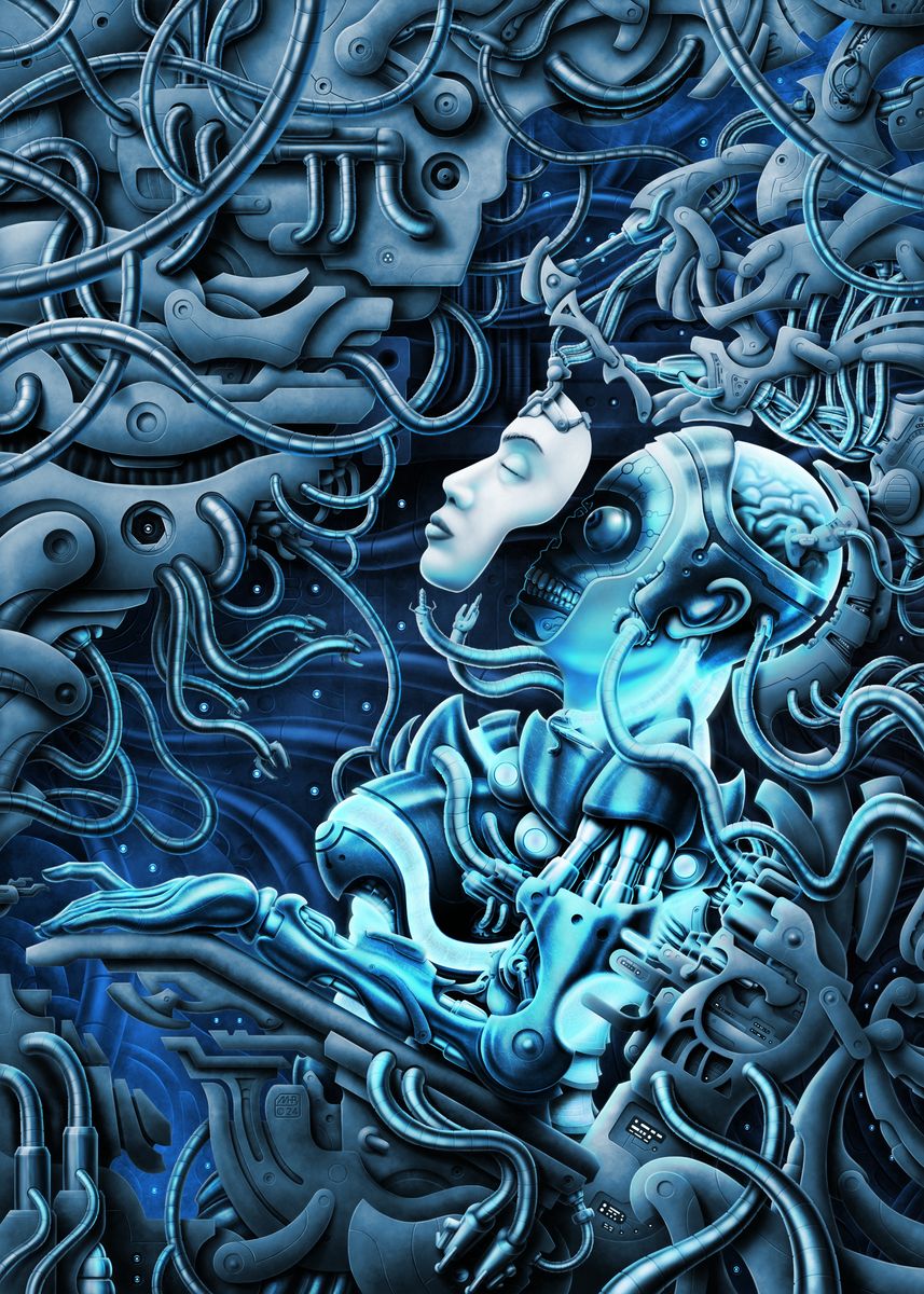 'The Finishing Touch' Poster, picture, metal print, paint by The Inner ...