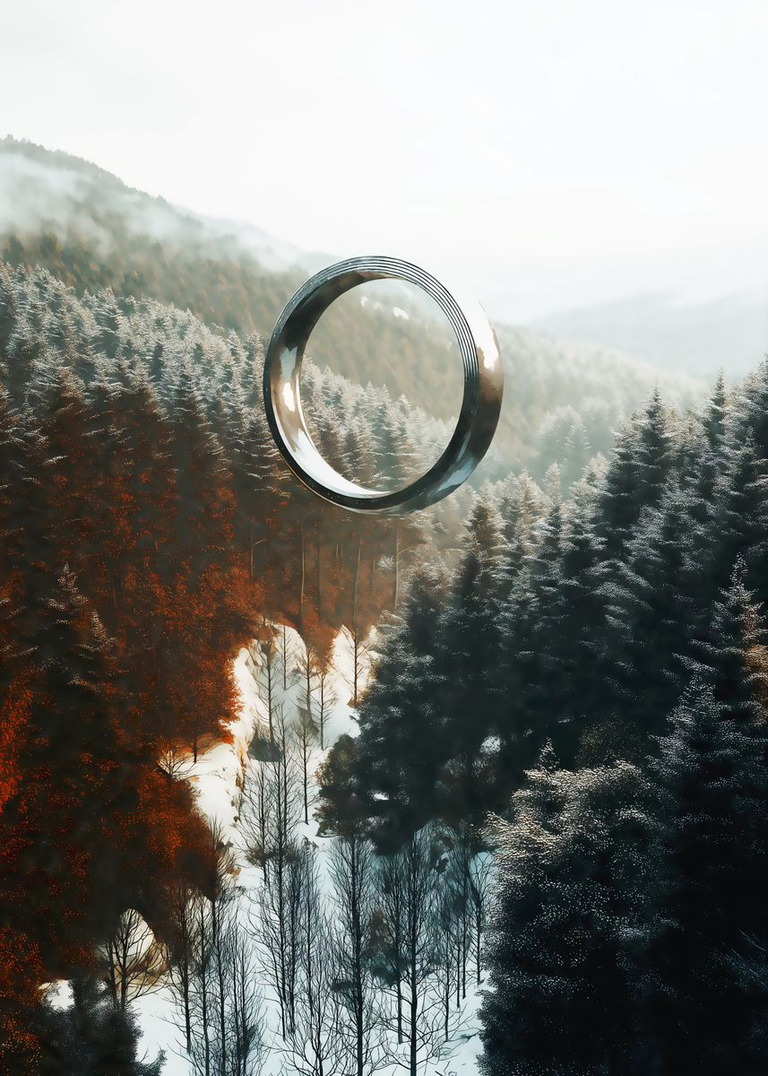 'Gallium' Poster, picture, metal print, paint by Nazar Hrabovyi | Displate