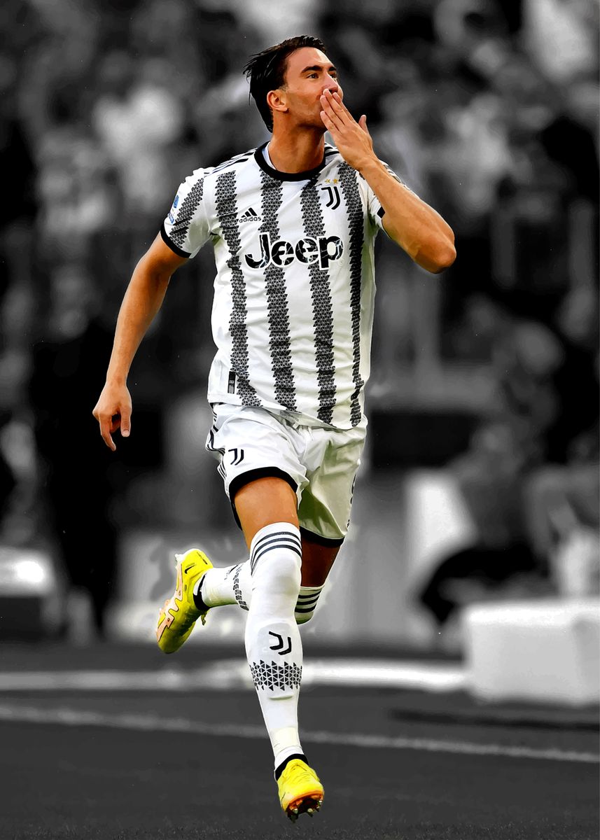 'Juventus Soccer Player Celebration' Poster, picture, metal print ...