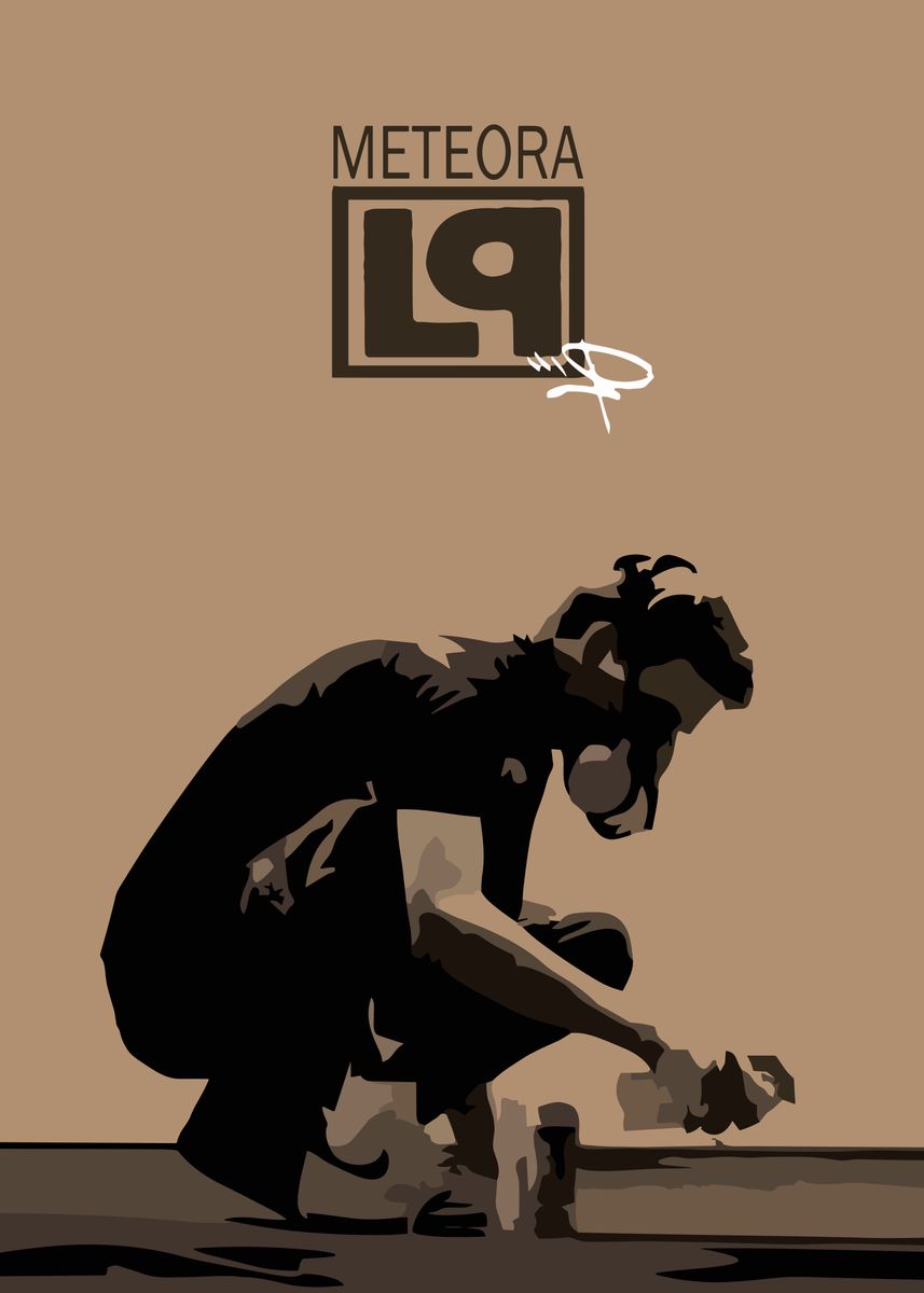 'Linkin Park Meteora Album Art' Poster, picture, metal print, paint by ...