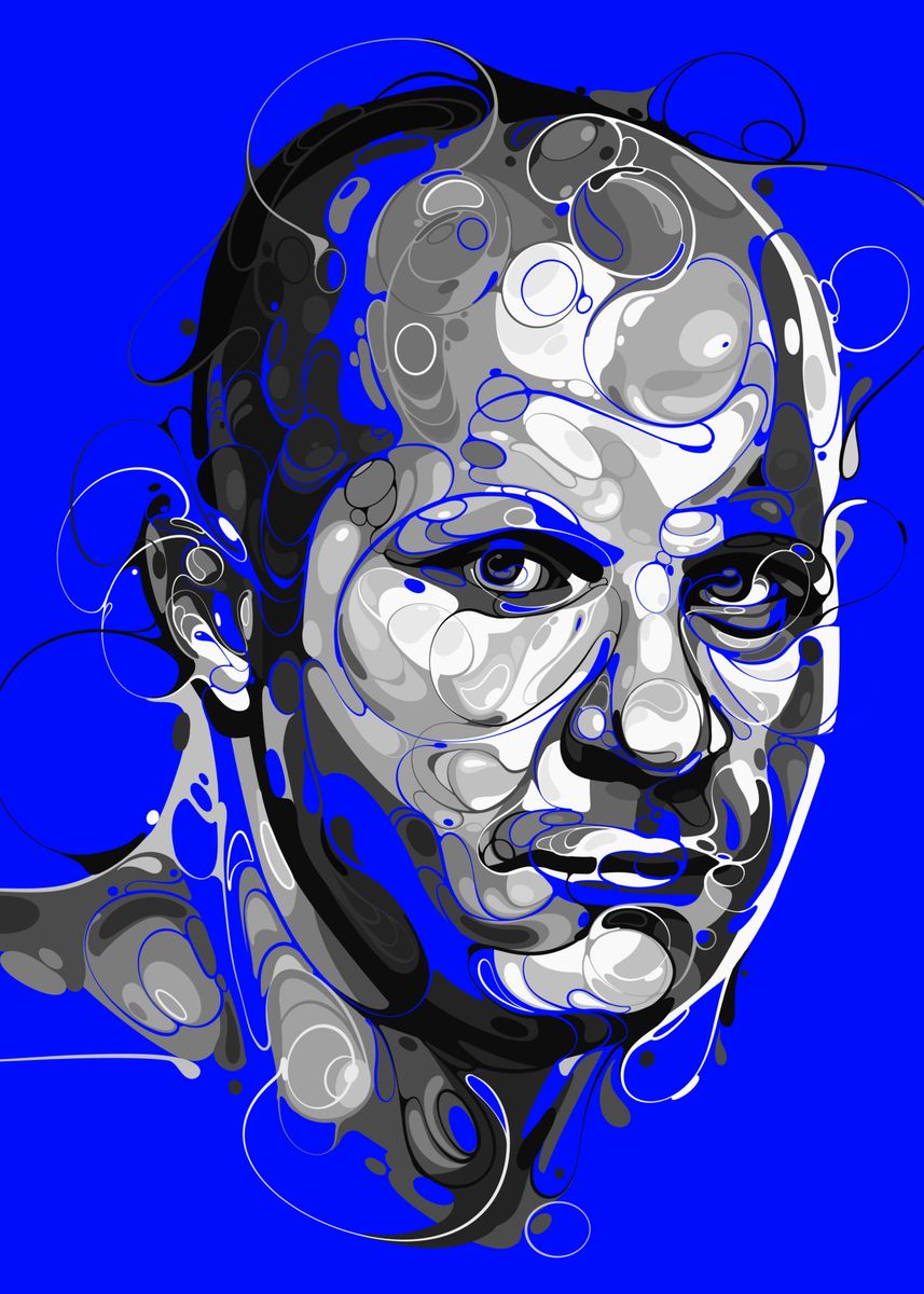 'Fedor Emelianenko' Poster, picture, metal print, paint by ISA TERESA ...