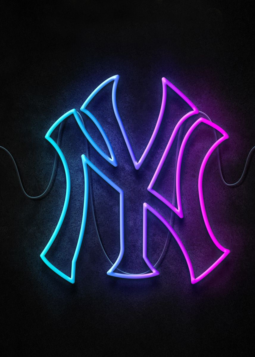 'NY Neon Sign' Poster, picture, metal print, paint by capture art ...