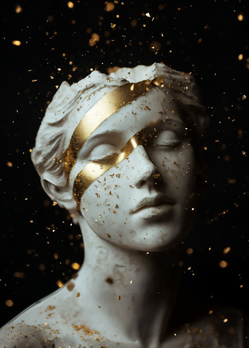 'Porcelain' Poster, picture, metal print, paint by Nazar Hrabovyi ...