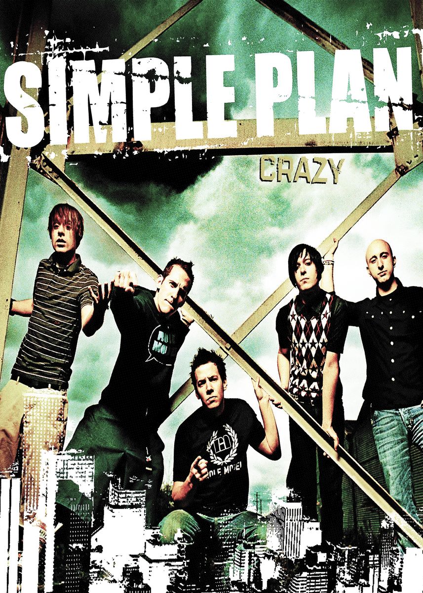 'Simple Plan' Poster, picture, metal print, paint by Jennyfillio | Displate