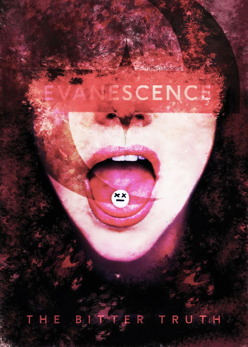 'Evanescence' Poster, picture, metal print, paint by Jennyfillio | Displate