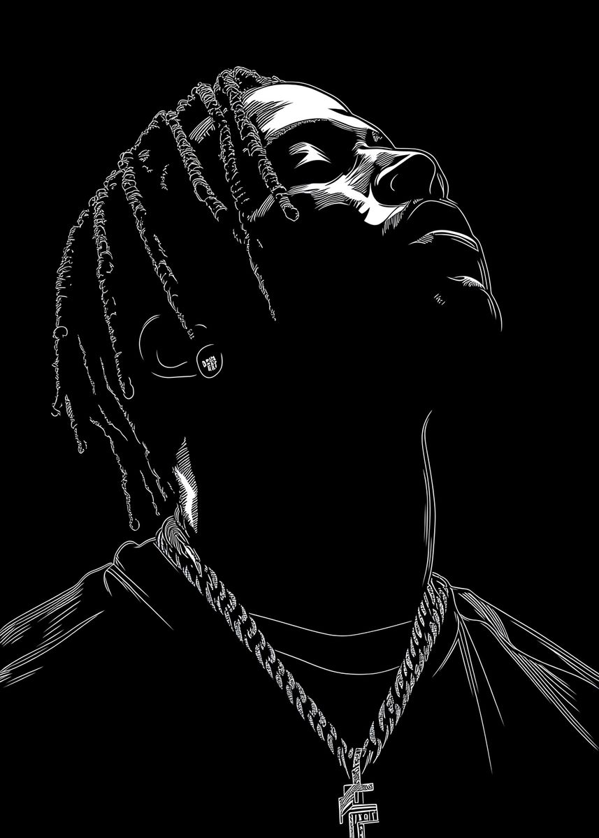 'Rapper Legend Travis Scott' Poster, picture, metal print, paint by ...