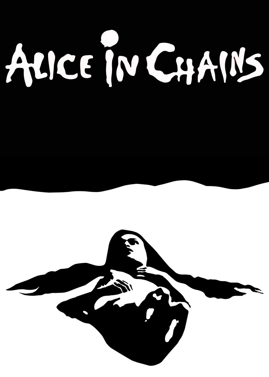 'Alice in Chains Album Cover' Poster, picture, metal print, paint by ...
