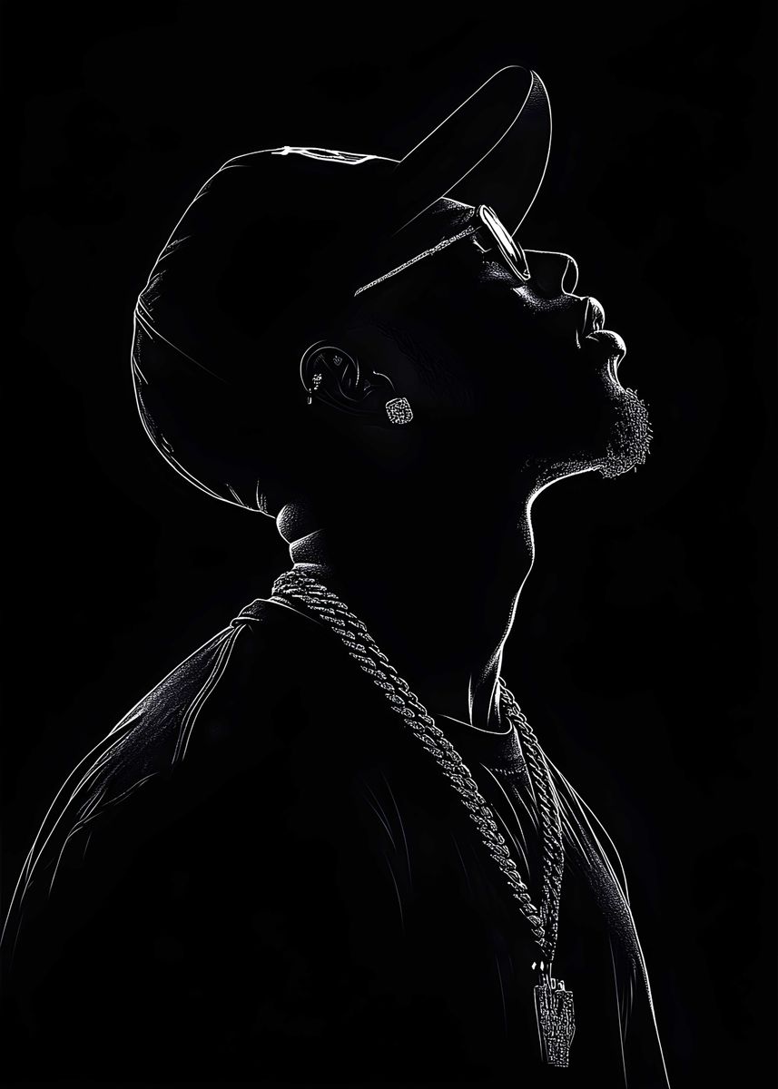 'Rapper Legend Tory Lanez' Poster, picture, metal print, paint by ...