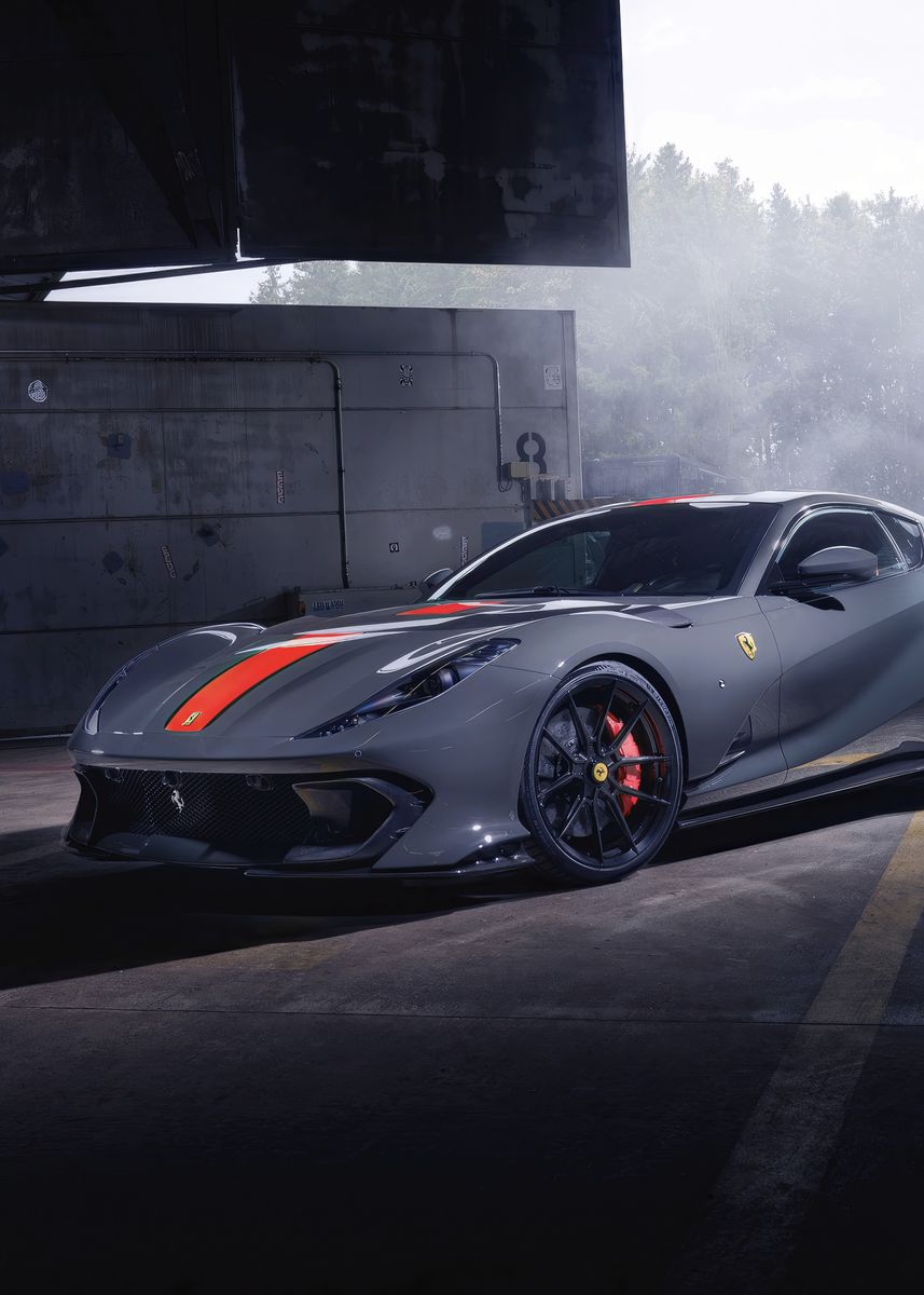 'Ferrari 812 Superfast' Poster, picture, metal print, paint by ALCN ...