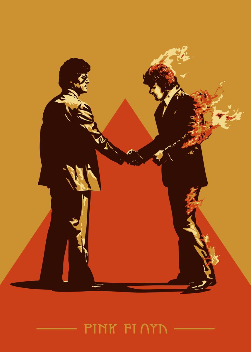 'Pink Floyd - The Wall' Poster, picture, metal print, paint by Bendrat ...
