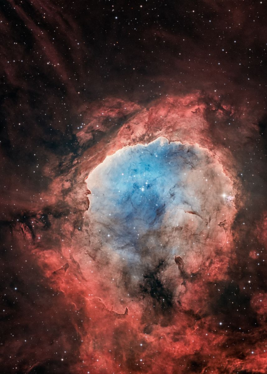 'Stunning Cosmic Nebula' Poster, picture, metal print, paint by Dominic ...