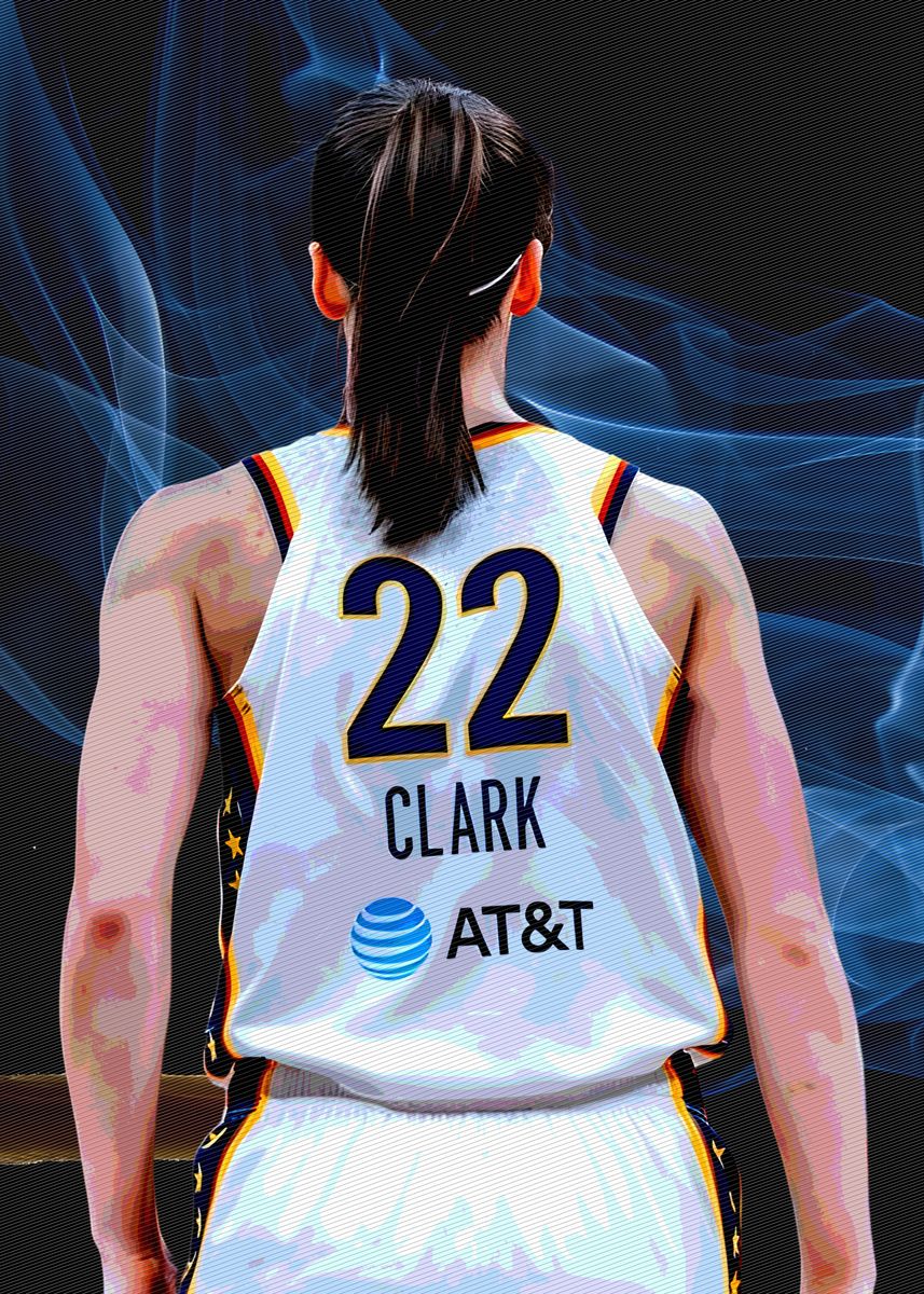 'Basketball Player Back' Poster, picture, metal print, paint by dedeart ...