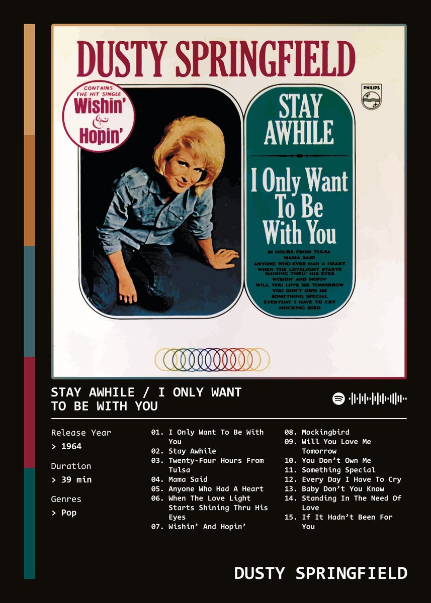 'Stay Awhile / I Only Want To Be With You (1964) Album by Dusty ...
