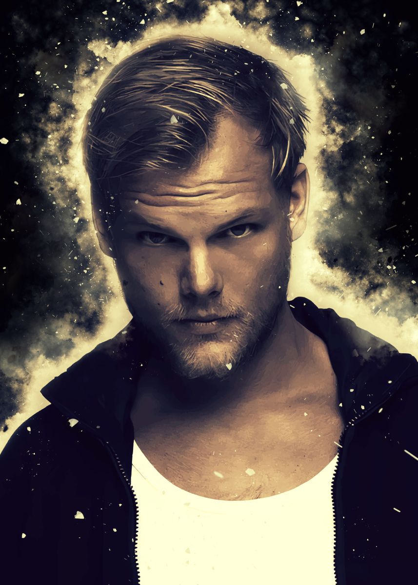 'Avicii Portrait' Poster, picture, metal print, paint by yunur mawan ...