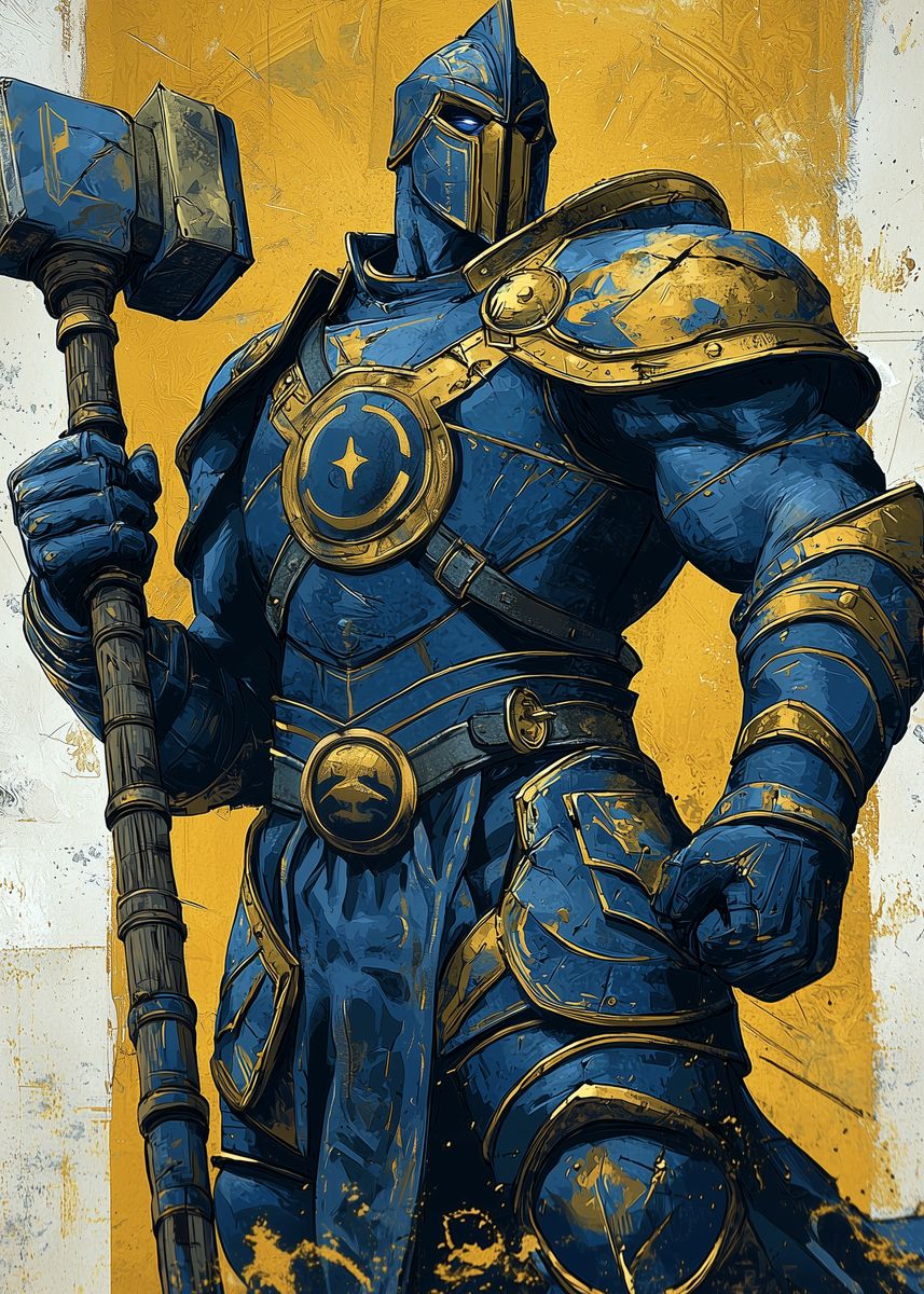 'Guardian of the Light' Poster, picture, metal print, paint by Brian ...