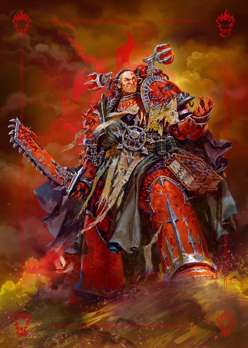 'Marduk' Poster, picture, metal print, paint by Warhammer | Displate