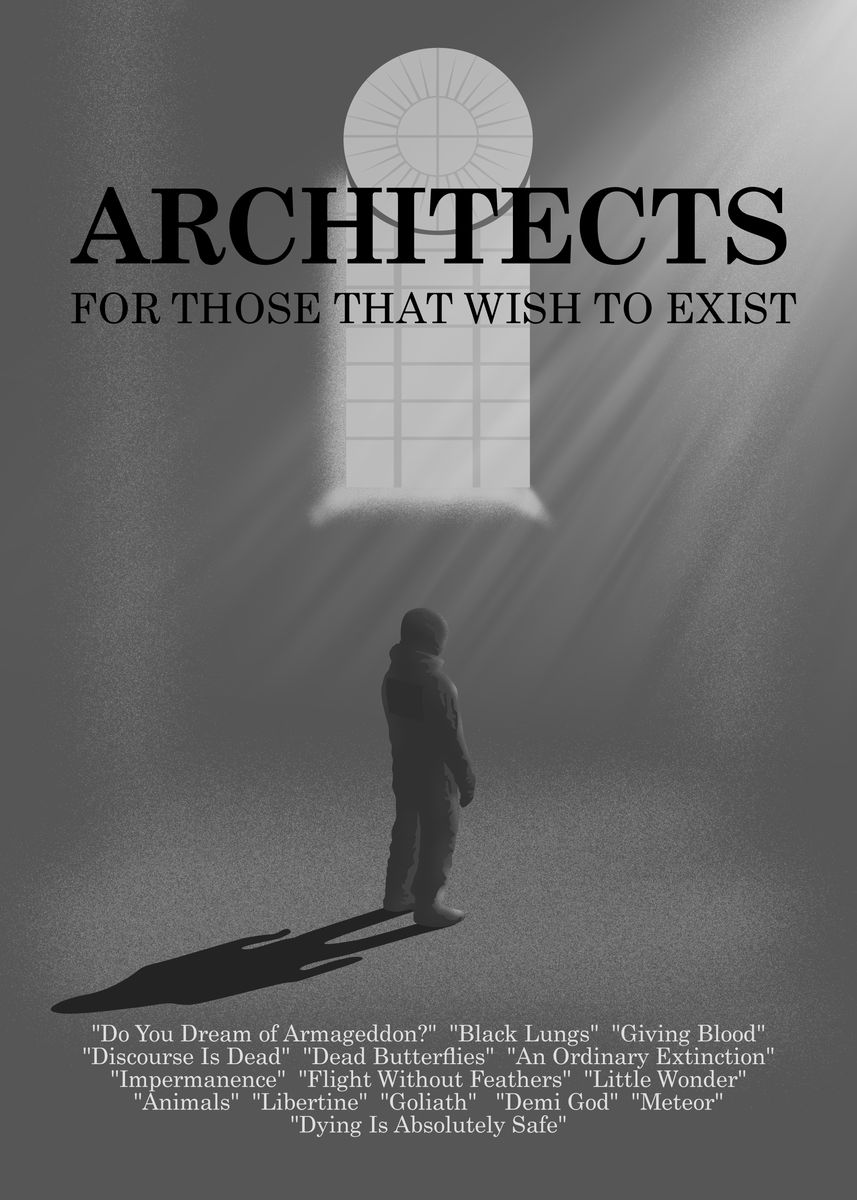 'Architects Album Cover' Poster, picture, metal print, paint by geeks ...