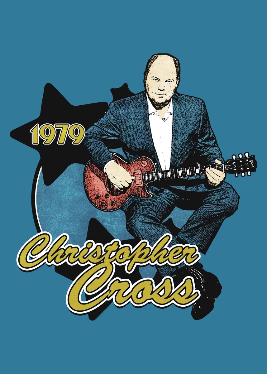 'Christopher Cross Guitarist' Poster, picture, metal print, paint by ...
