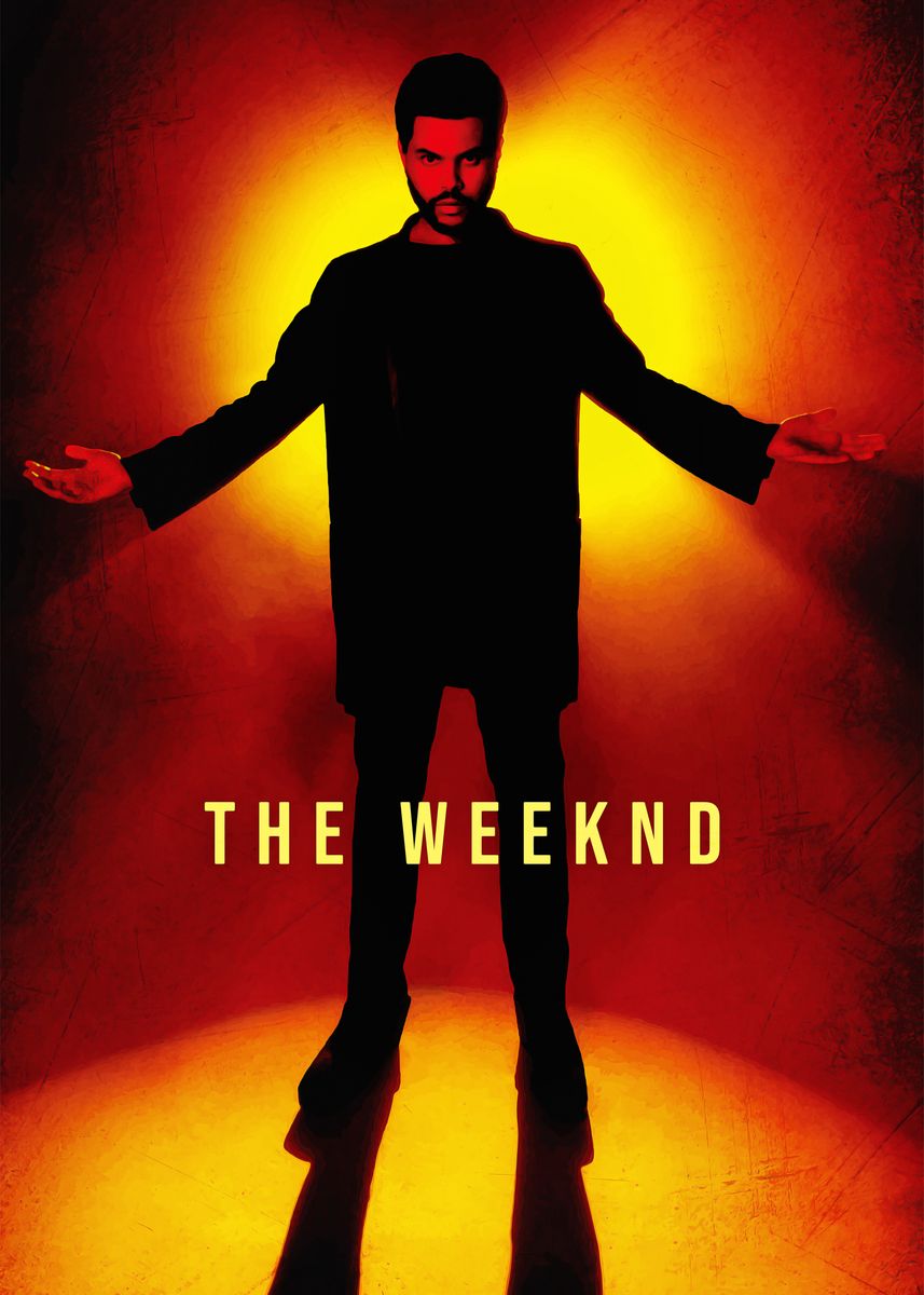 'The Weeknd' Poster, picture, metal print, paint by Micho Abstract ...