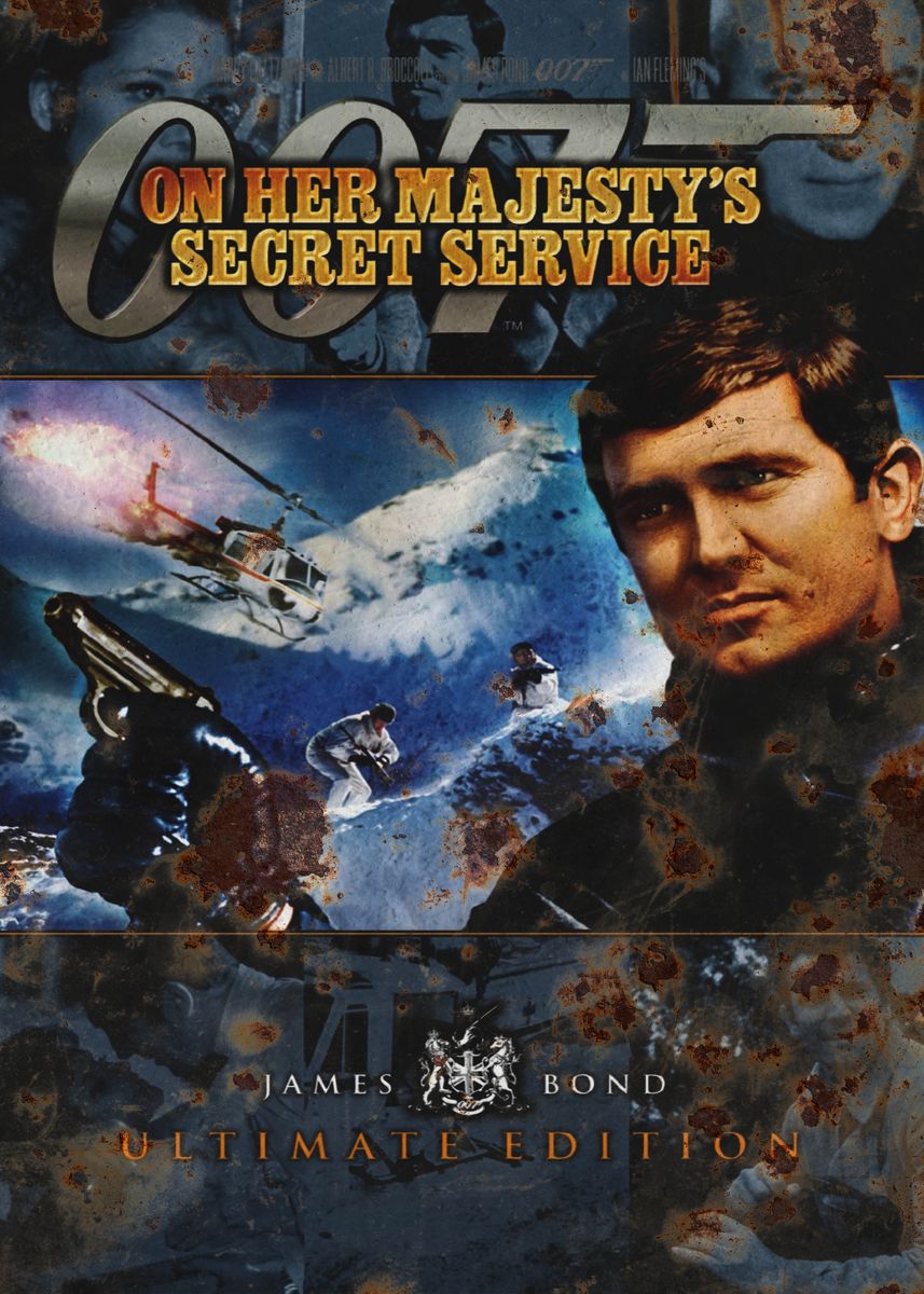 'James Bond 007: On Her Majesty's Secret Service' Poster, picture ...