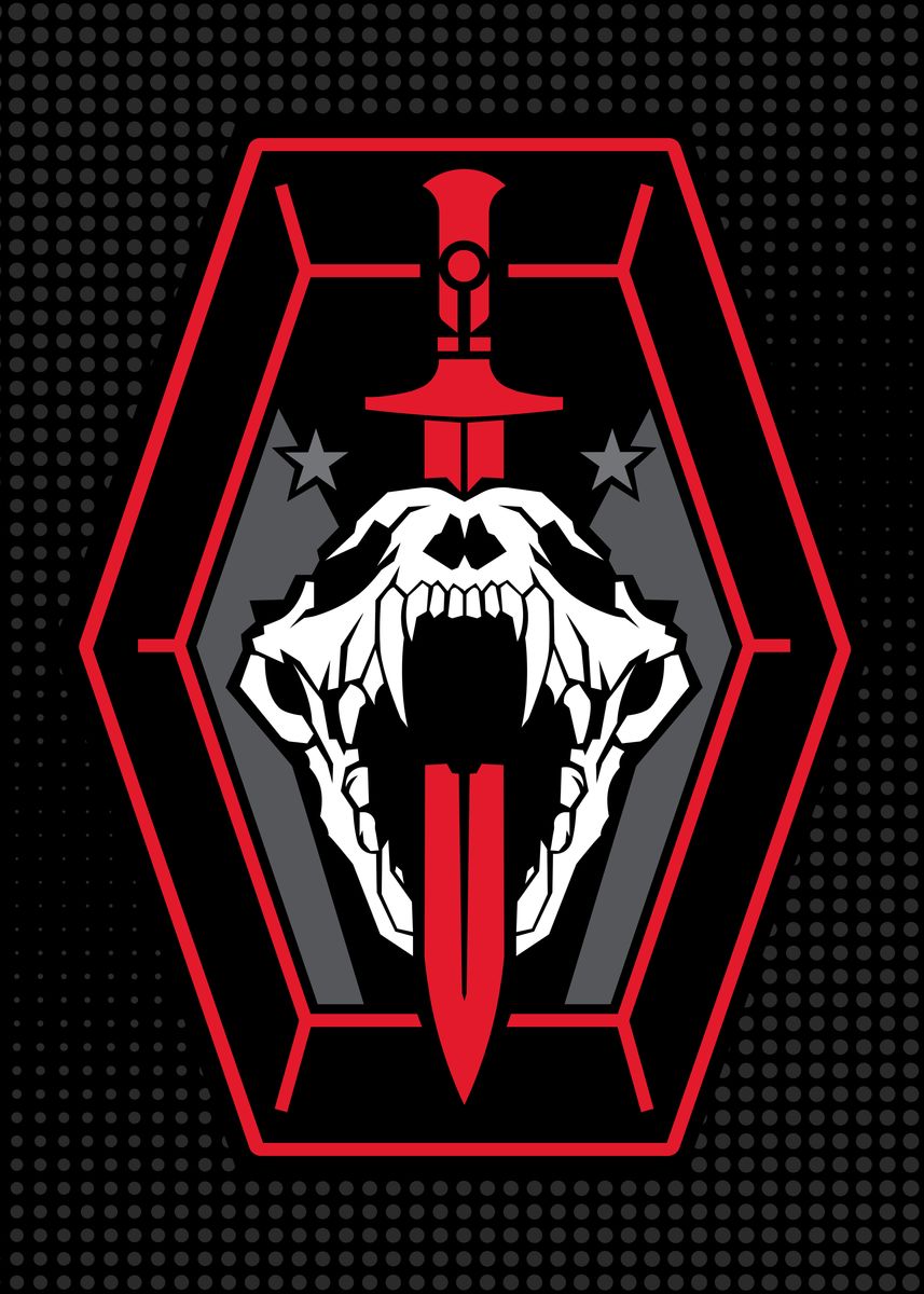 'Konni Group Logo' Poster, picture, metal print, paint by Call of Duty ...