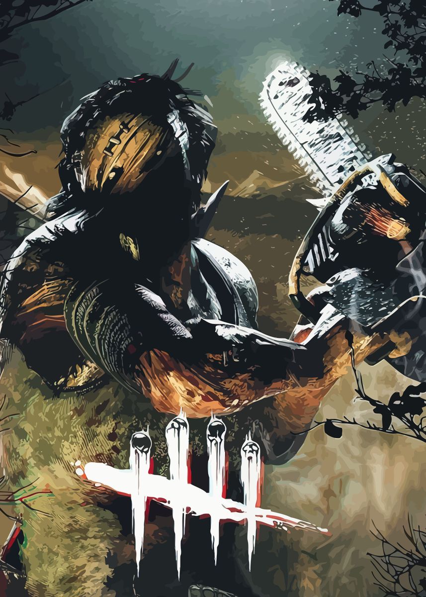 'Dead by Daylight - The Cannibal' Poster, picture, metal print, paint ...