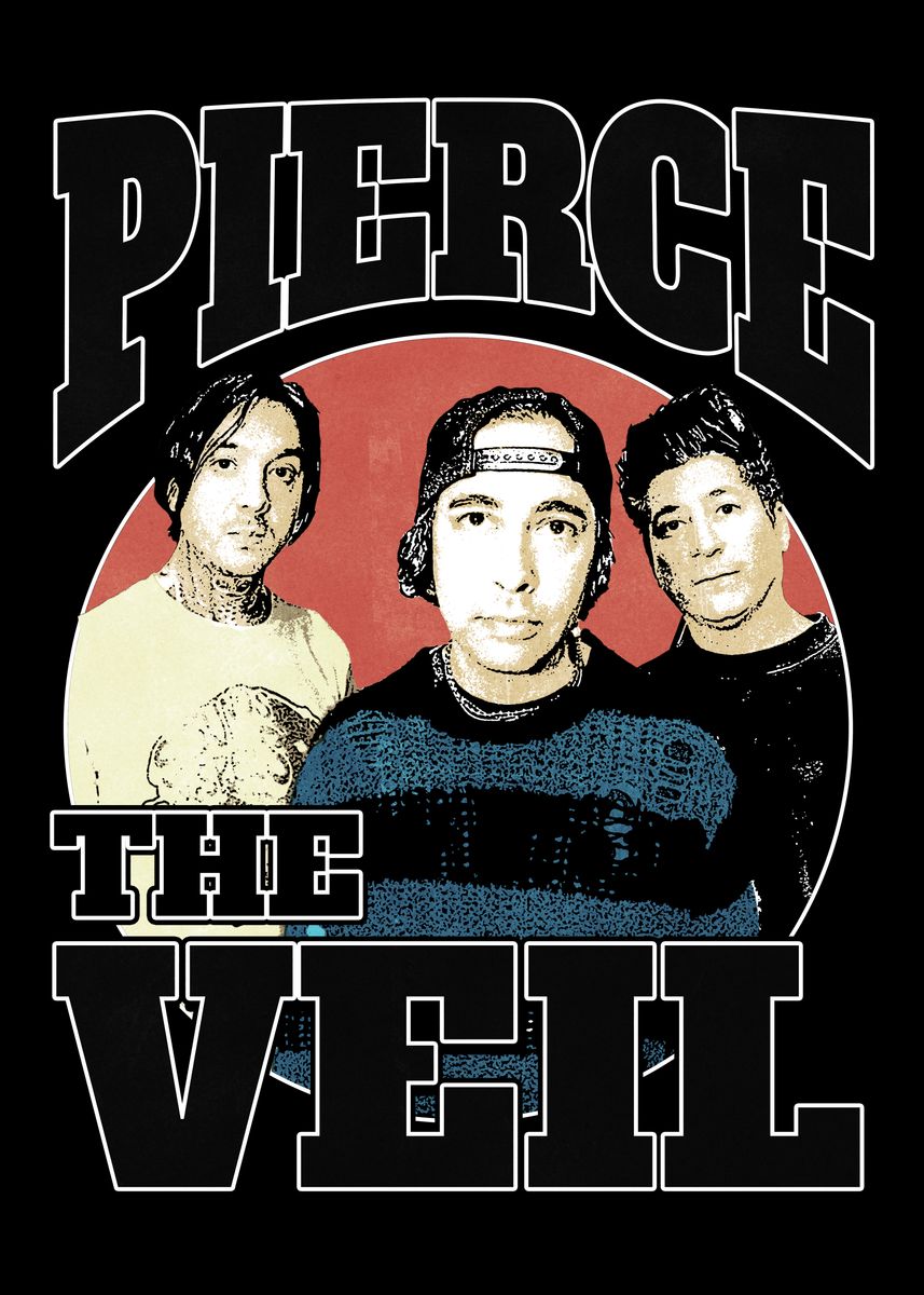 'Pierce The Veil Band' Poster, picture, metal print, paint by ...