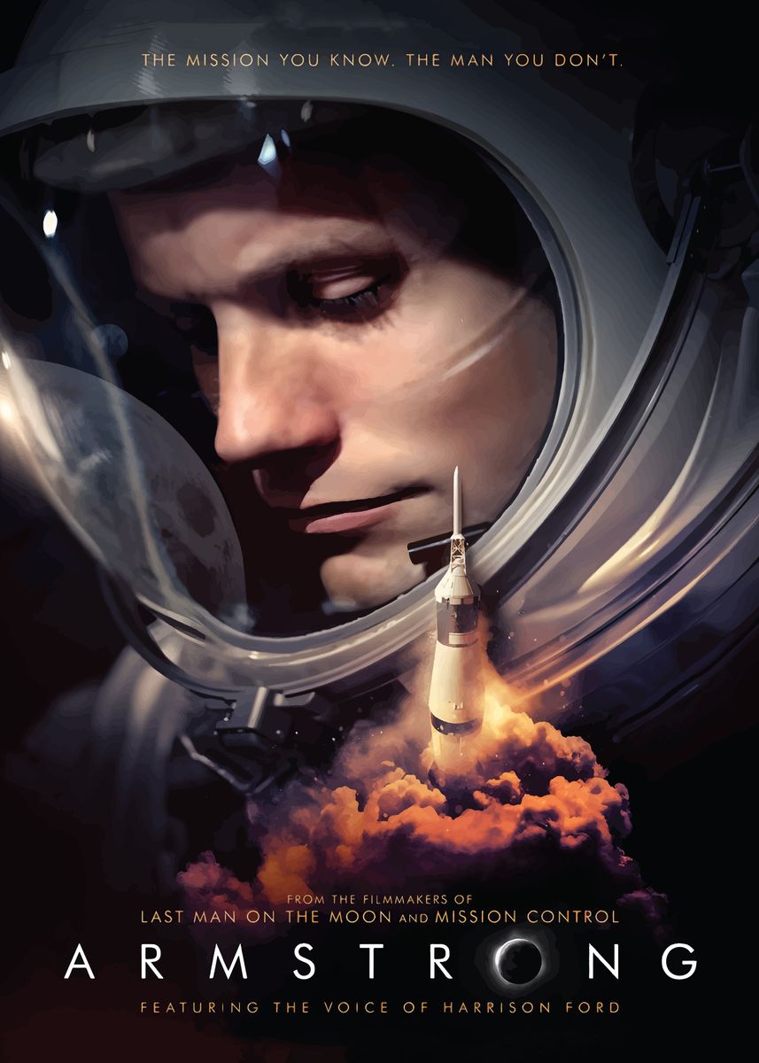 'Armstrong Movie Poster' Poster, picture, metal print, paint by ART JOY ...