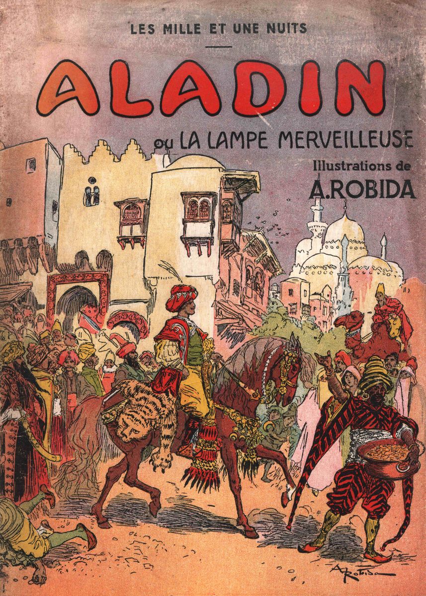 'Aladdin and the Magic Lamp' Poster, picture, metal print, paint by ...