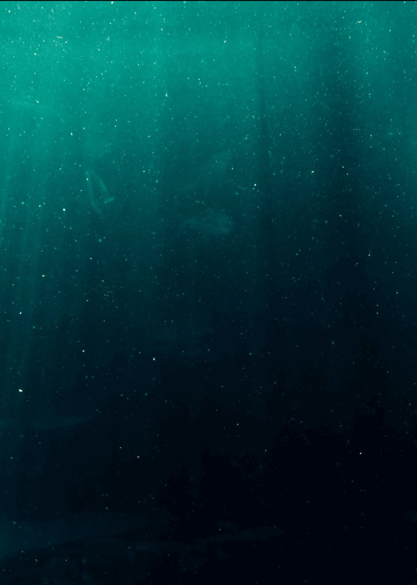 'Deep Ocean Abstract' Poster, picture, metal print, paint by Stock ...
