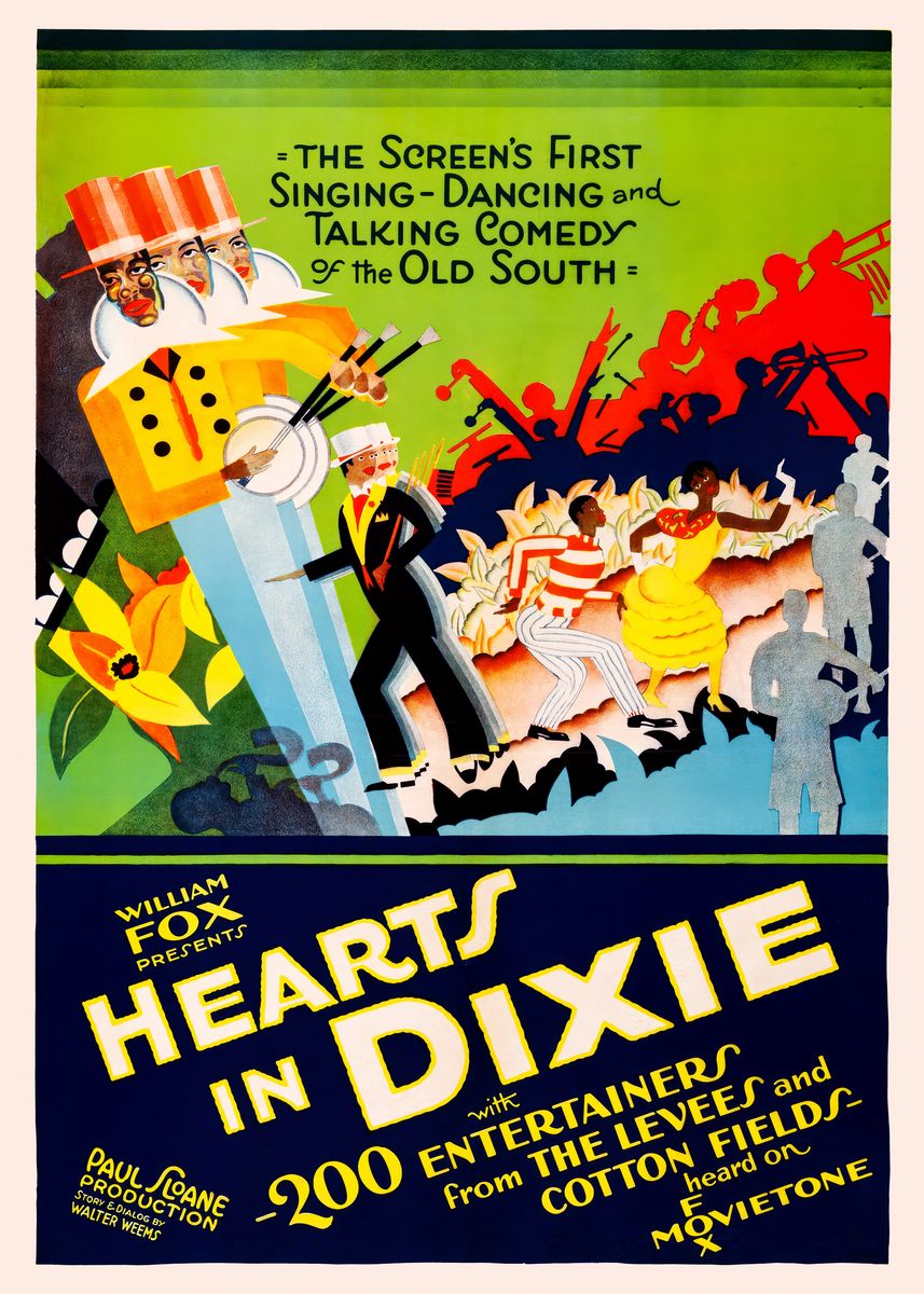 'Hearts in Dixie Movie Poster' Poster, picture, metal print, paint by ...