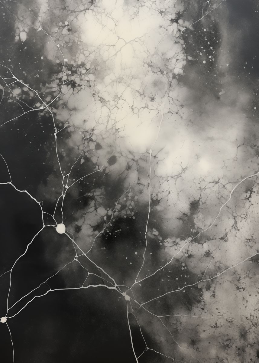 'Abstract Ink Art' Poster, picture, metal print, paint by Roman Stasiuk ...