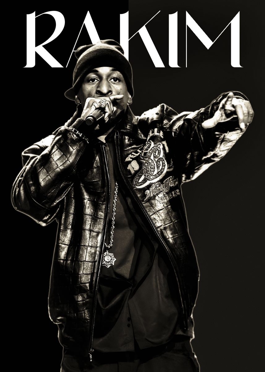 'Rakim' Poster, picture, metal print, paint by Rose Art | Displate