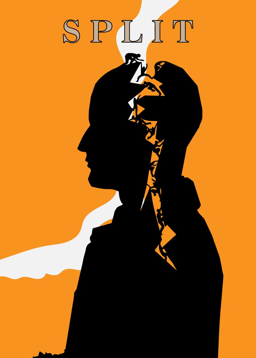 'Split Movie Poster' Poster, picture, metal print, paint by Art ...