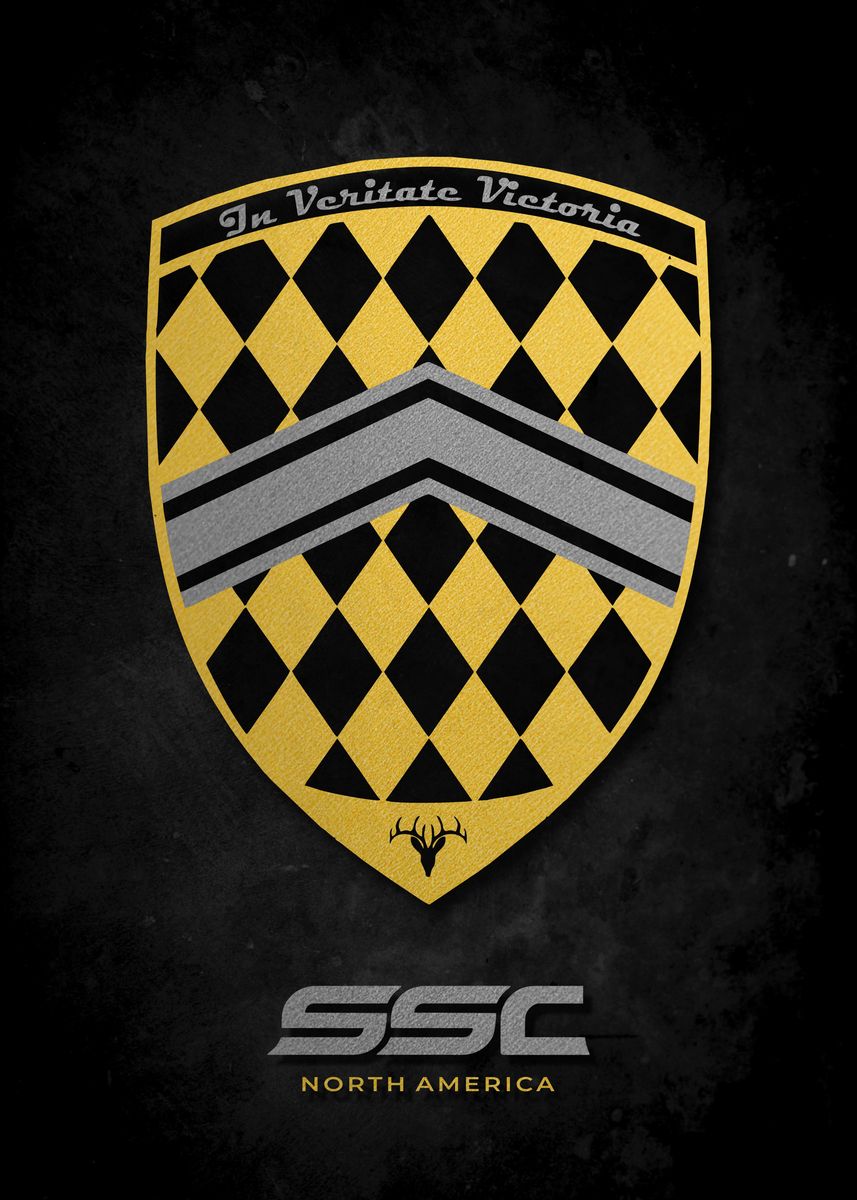 'SSC North America Logo' Poster, picture, metal print, paint by yunur ...