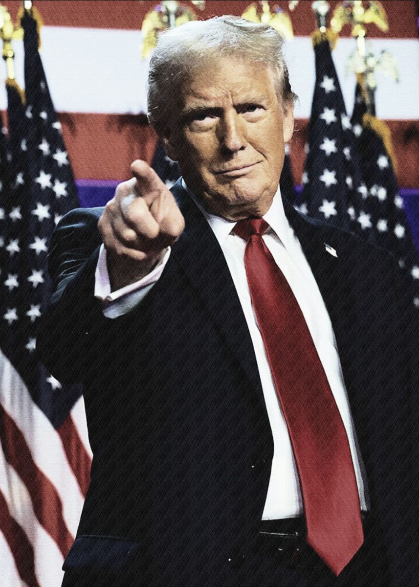 'Donald Trump Portrait' Poster, picture, metal print, paint by Brexmore ...