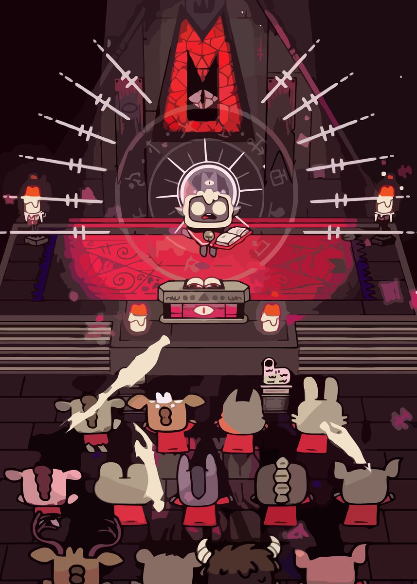 'Cult Ritual Illustration' Poster, picture, metal print, paint by Razu ...