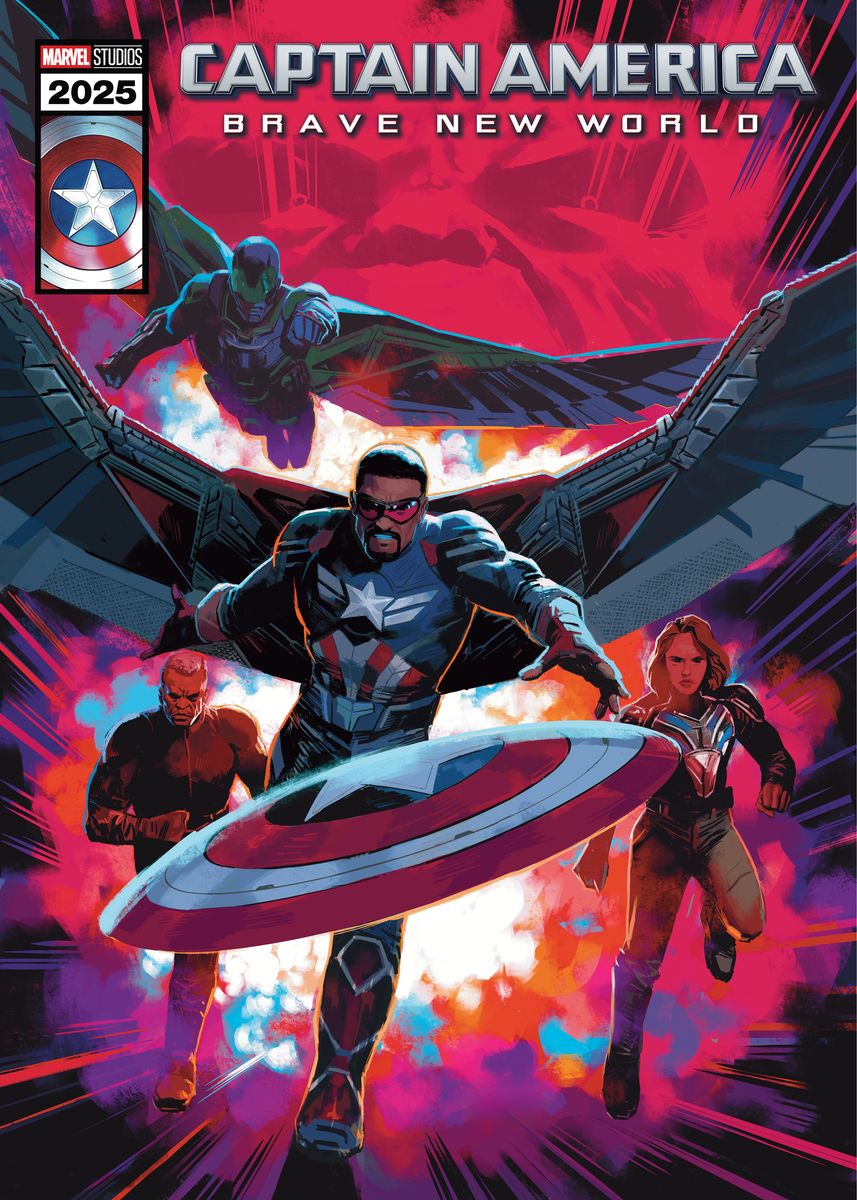 'Brave New World Comic 2' Poster, picture, metal print, paint by Marvel ...