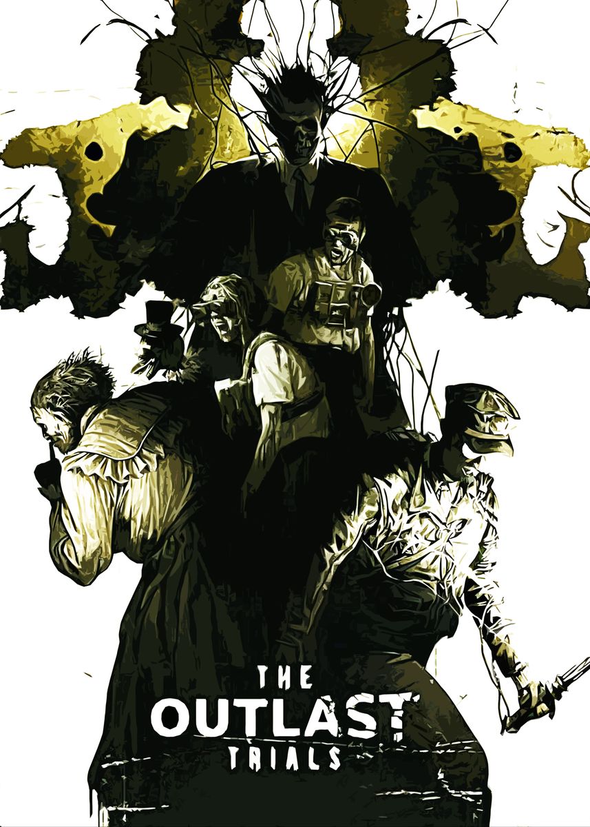 'The Outlast Trials Poster' Poster, picture, metal print, paint by ...
