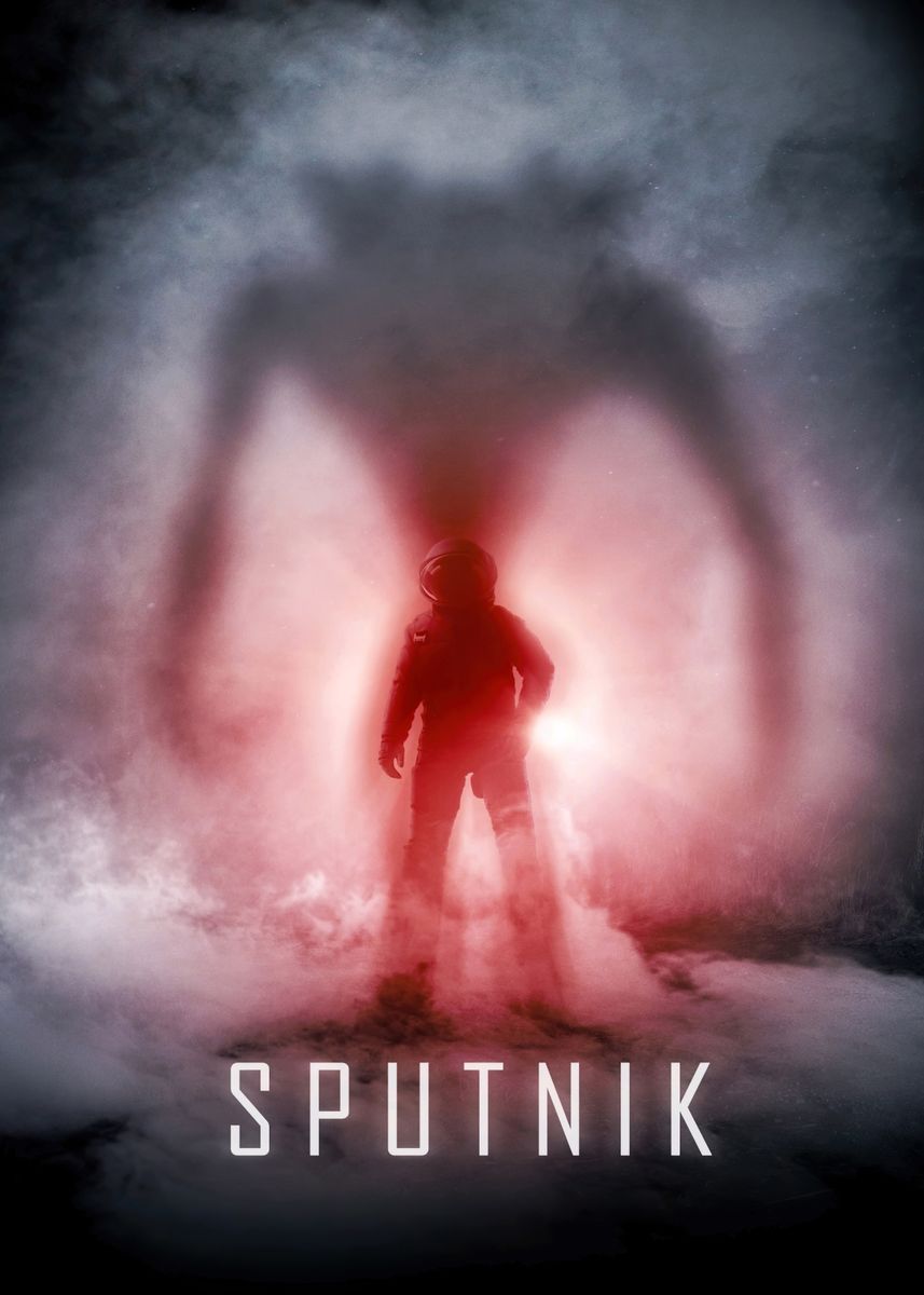 'Sputnik Movie Poster' Poster, picture, metal print, paint by Le ...