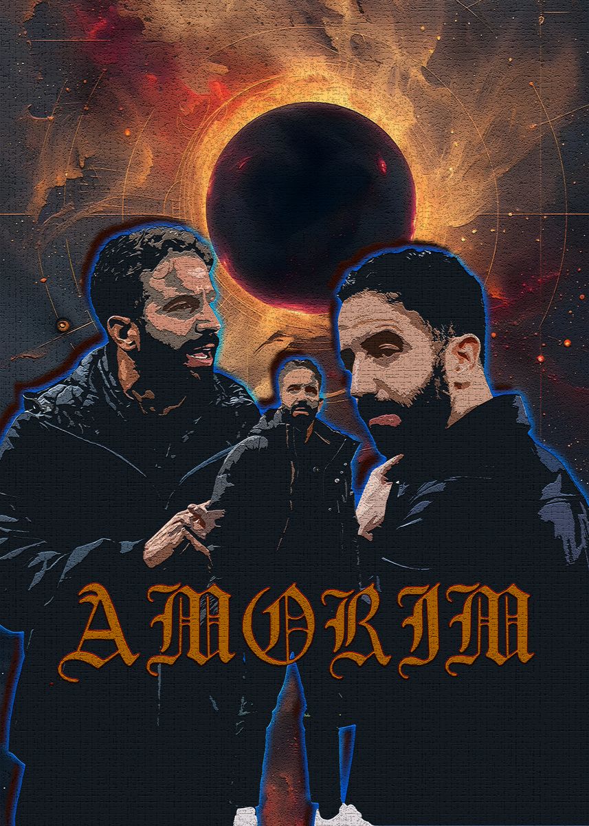 'Amorim Mastermind' Poster, picture, metal print, paint by Edward ...