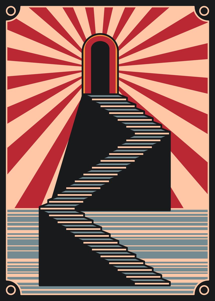 'The Bright Gate Art' Poster, picture, metal print, paint by taofik ...